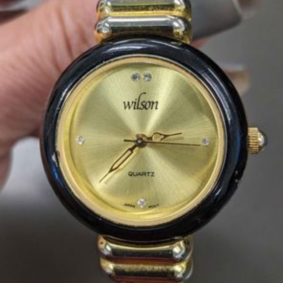 Wilson | Accessories | Gorgeous Gold Silver Black Tone Wilson Cuff ...